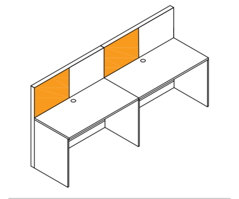 Modular Furniture Manufacturer In Mumbai - Non Sharing Workstation
